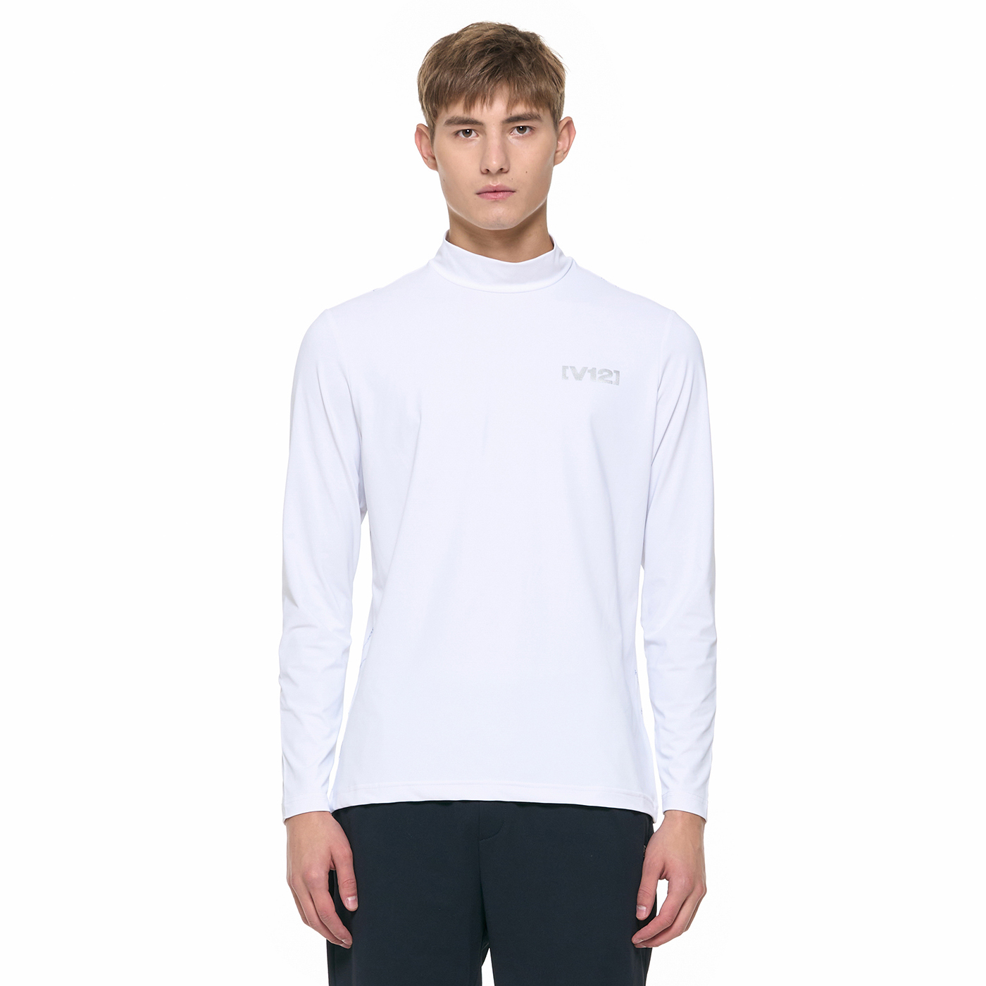 CHIAN PRINT INNER T-SHITRS_V11B3TI004_WH - 버킷스토어