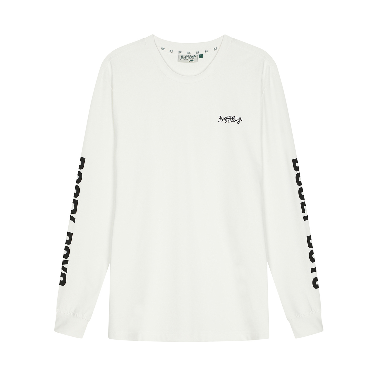 BB ACTIVE ROUND UNISEX T-SHIRT_WHITE - 버킷스토어